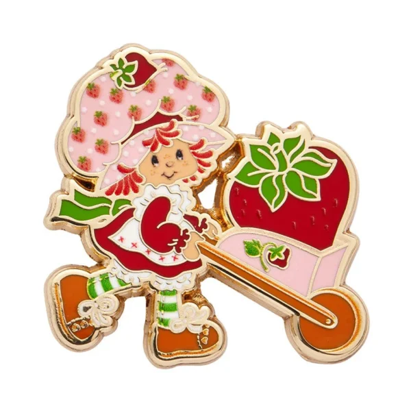Strawberry Wheelbarrow Enamel Pin - Strawberry Shortcake 24 ...